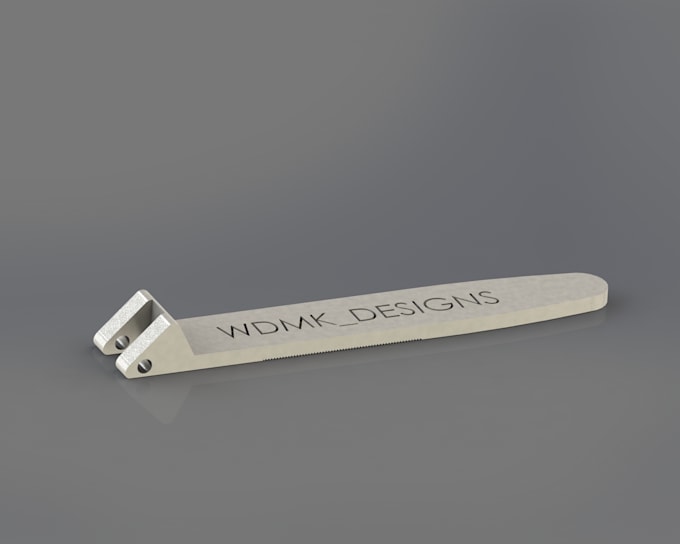 Design best quality simple 3d parts using solidworks by Wdmk_designs ...