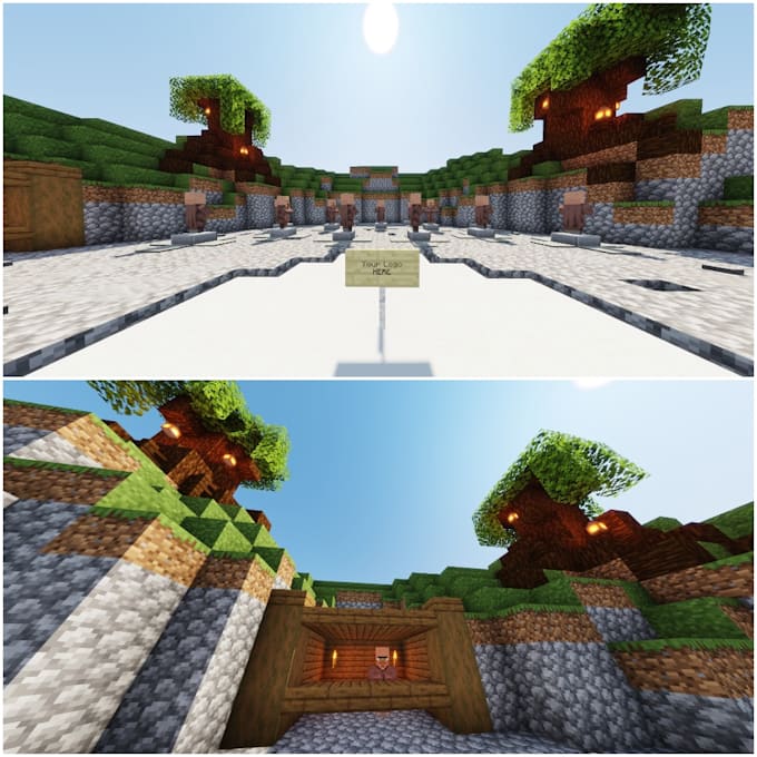 Build a hub for your minecraft server by Supermarine5000 | Fiverr