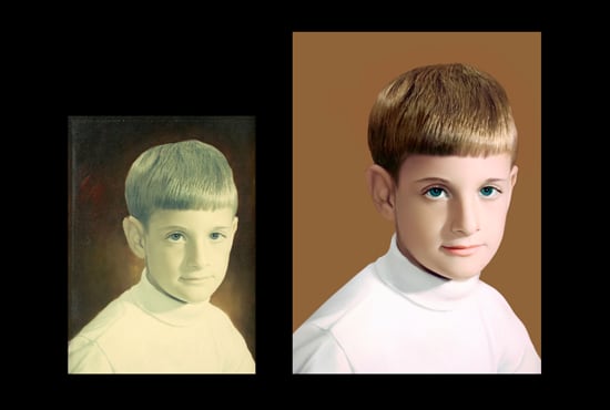 Restore your old photos to an excellent high quality photos by ...