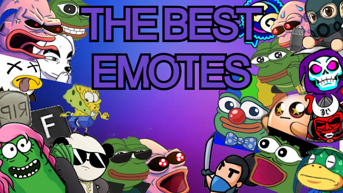 Emotes, banners and sub badges by Angelhu_ | Fiverr