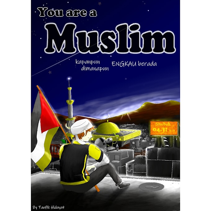 Create poster in cartoon style by Taufikhidayat01 | Fiverr