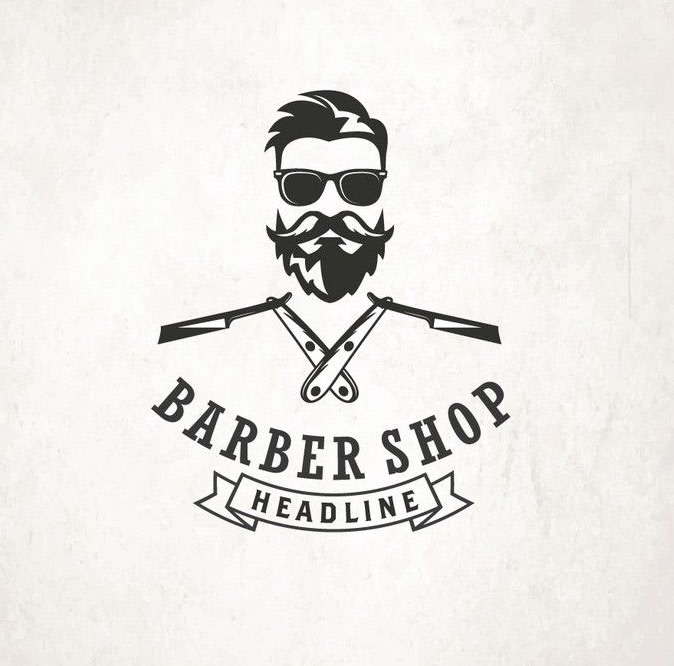 Design modern luxury wonderful barber shop logo with express deliver by ...