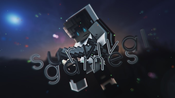Epic minecraft banners and thumbnails by Emregraphicss | Fiverr