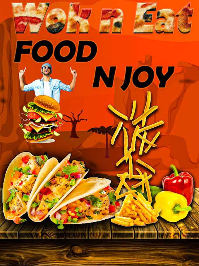 Design attractive food posters by Pixel91 | Fiverr