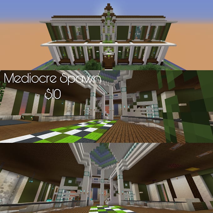 Create minecraft smp spawns by Iikaterinagamin | Fiverr