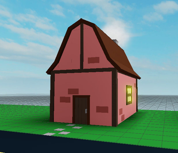 Model low poly buildings for your roblox game by Bloxburgpro13 | Fiverr