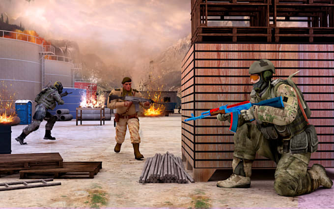 Create complete 3d games graphics for your game by Kaleem3designer | Fiverr