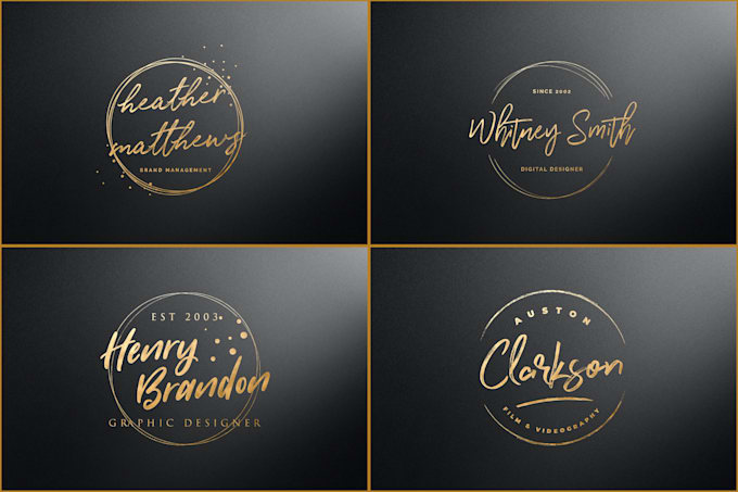Design beautiful signature logo for your business by Vulcantech | Fiverr