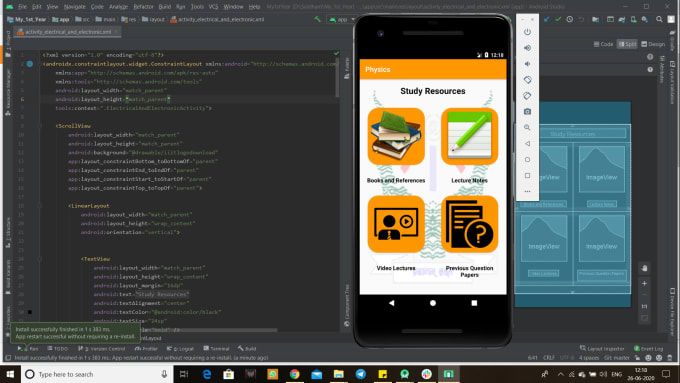 Design android app xml layouts in android studio by Siddhant_appdev ... Design android app xml layouts in android studio by Siddhant_appdev ...