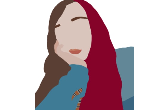Illustrate a minimalistic profile picture for you by A_r_t_e_a | Fiverr