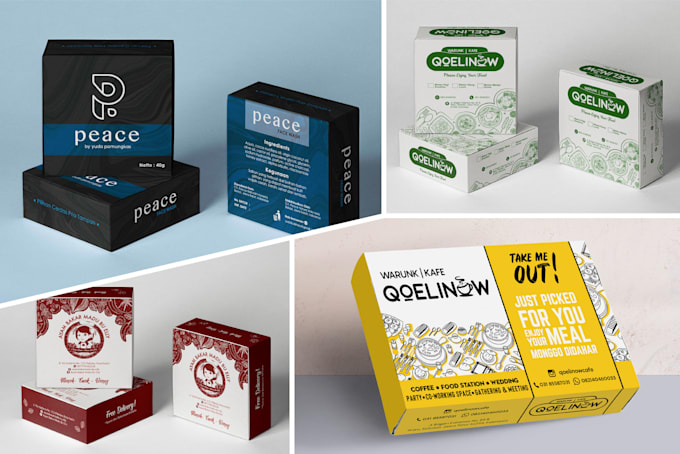 Create an eye catching food and cosmetic packaging by Lakuproject | Fiverr