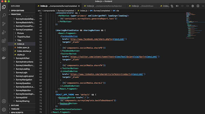 Fix javascript,node js,react, html jquery, css issues by Asfandyar1993 ...