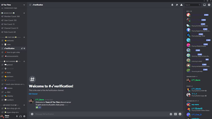Make you modern and well designed discord server or update yours by ...