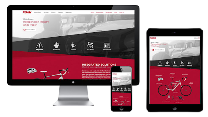Do responsive front end development in html , css ,java script,jquery ,bootstrap by ...
