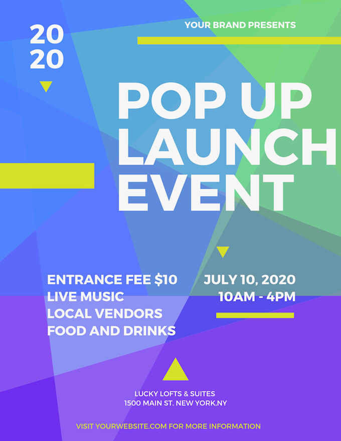 Design an engaging flyer by Indielynn | Fiverr