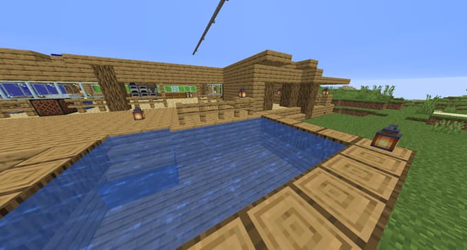 Building a minecraft house or map by Jannisminecraft | Fiverr