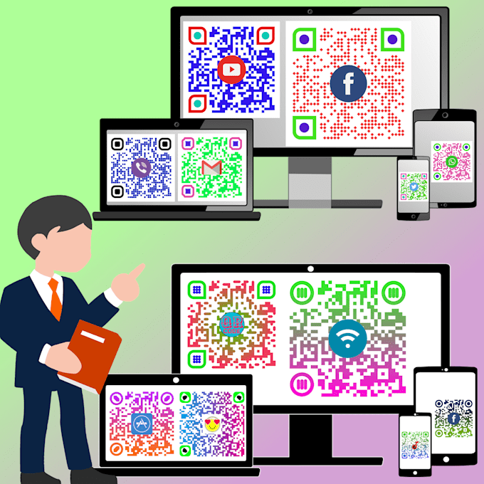 Design qr code for your safety and security by Raviroshan999 | Fiverr