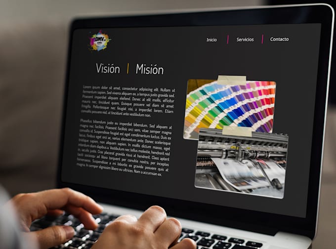 Convert your website image into html and css by Abbycolina | Fiverr