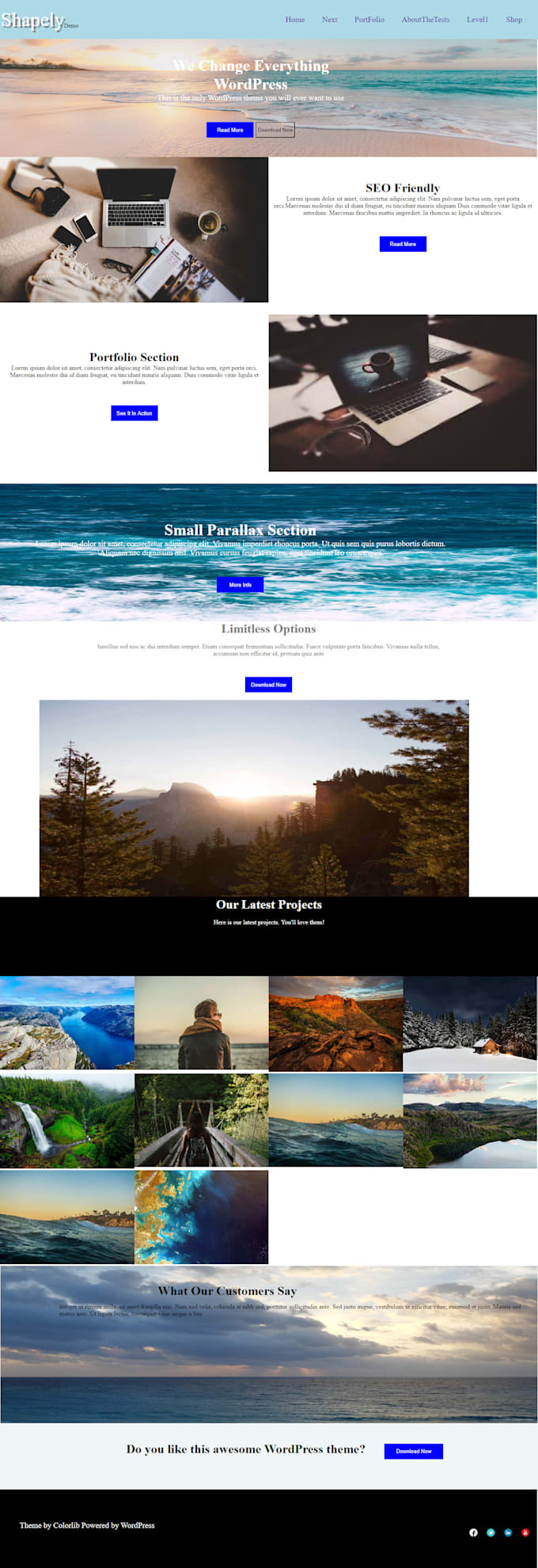 Convert psd to html with bootstrap 4 by Lachiturkar | Fiverr
