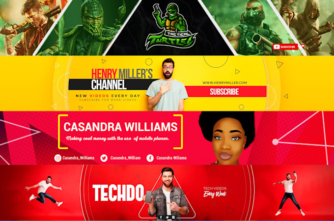 Design facebook cover youtube banner web banner linkedin by We_design ...