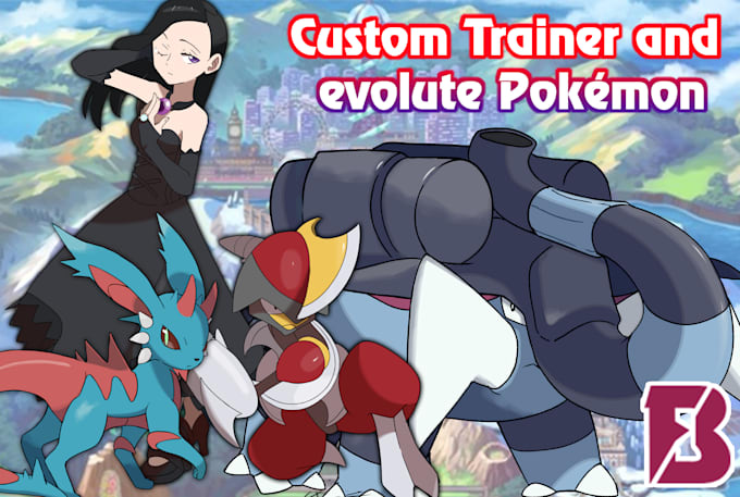 Create custom pokemon and trainer for your adventure by Badafrart | Fiverr