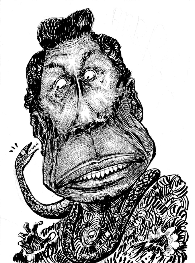 Make realistic grotesque caricatures and portraits by Emmepeeto | Fiverr