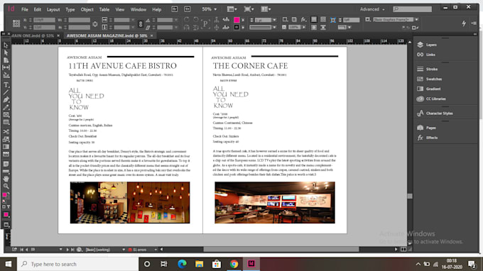 Design a beautiful layout for you by Ayeshaa1999 | Fiverr