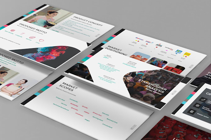 Create a minimal design ppt slide for you by Mediabuzzdigi | Fiverr