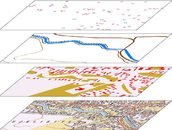 Do map digitization in gis to get shape file by Mshakeel44 | Fiverr