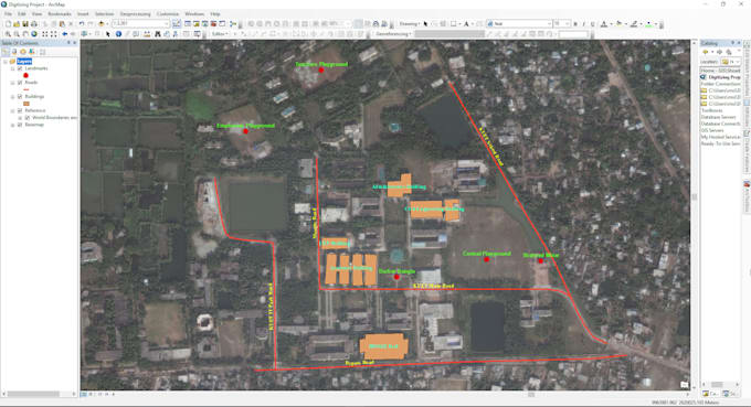 Manually digitize any map on arcgis by Shicesm | Fiverr