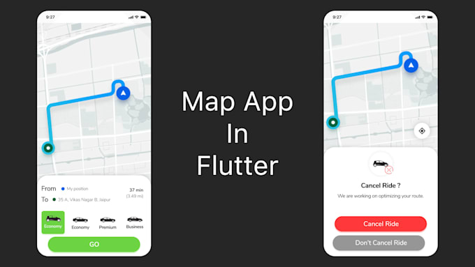 Flutter app development with responsive ui and state management by ...
