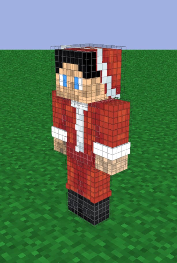 Make a custom 3d minecraft skin for you by Ahmad61104 | Fiverr