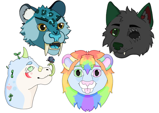 Create custom furry art for you by Tintin_can | Fiverr