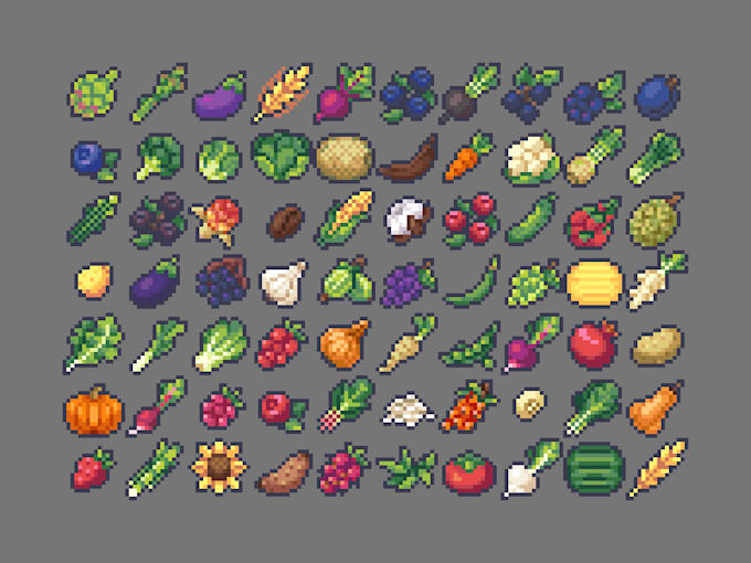 Make pixel 16x16, 32x32 and 64x64 icons, emotes, avatars by Kohari_nk ...