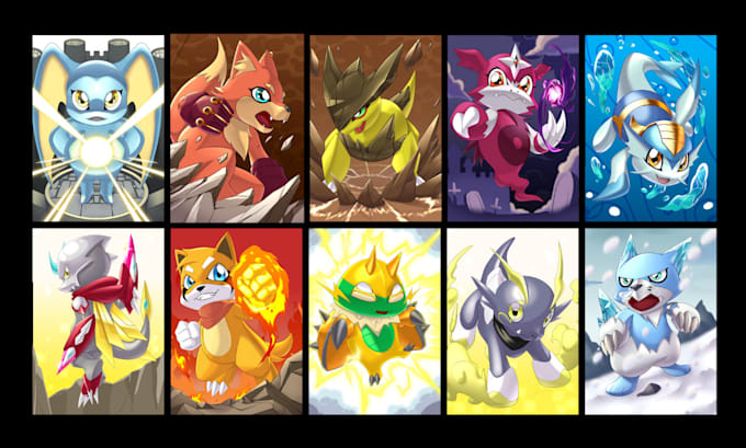 Do personalize custom character creature design for dnd concept or ...