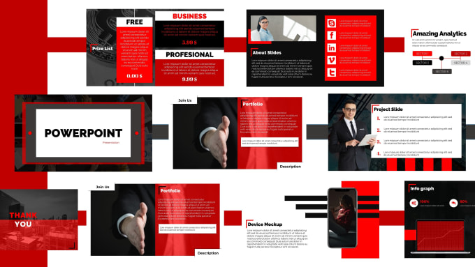 Create an eye catching presentation for you by Jawadjehangir | Fiverr