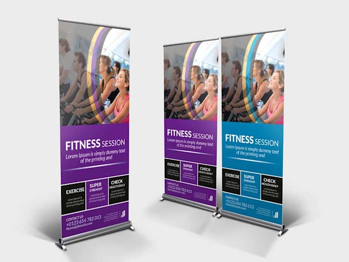 Design roll up, retractable, pull up banner for your event by ...