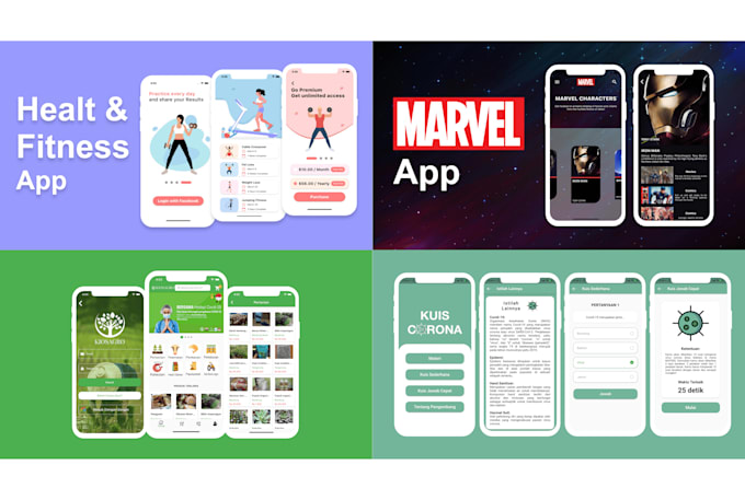 Implement your app design using flutter or flutter ui by Rifqieh | Fiverr