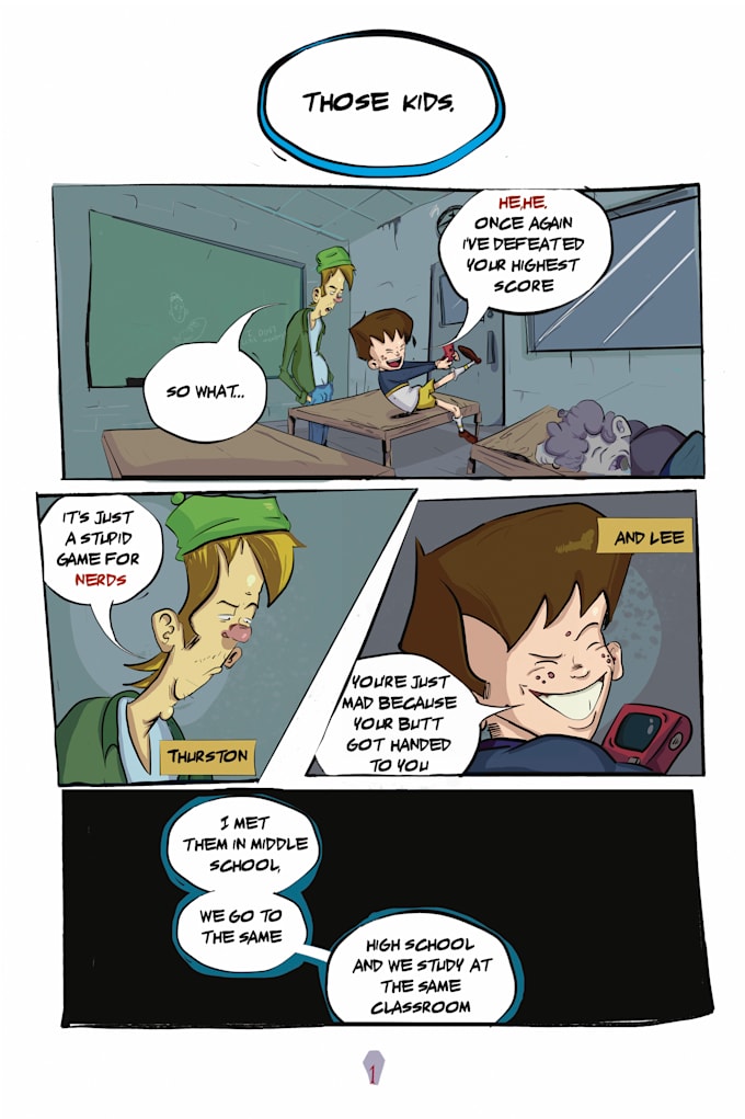 Create cool comic book art by Marcus_infante | Fiverr