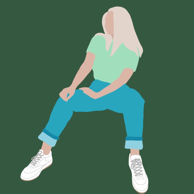 Create a custom color block portrait of your photo by Katycouch | Fiverr