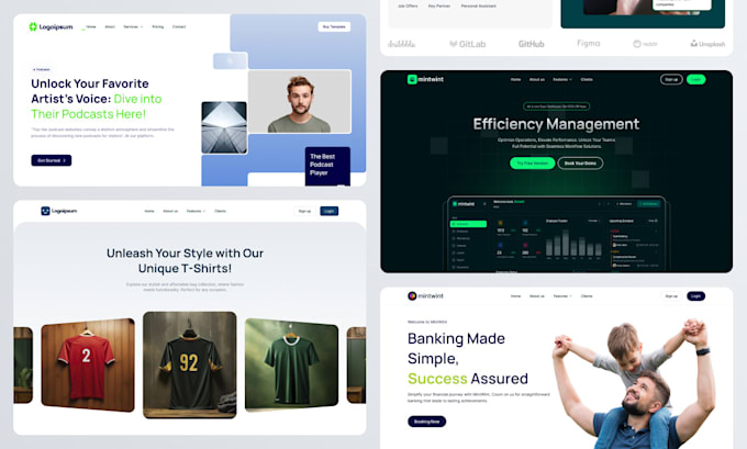 Design responsive website ui ux design in figma by Ruchi_bhut | Fiverr