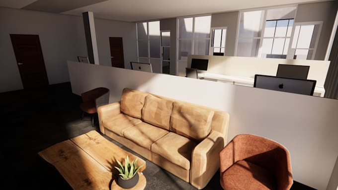 Make rendered and unrendered detailed floor plans and perspectives by ...