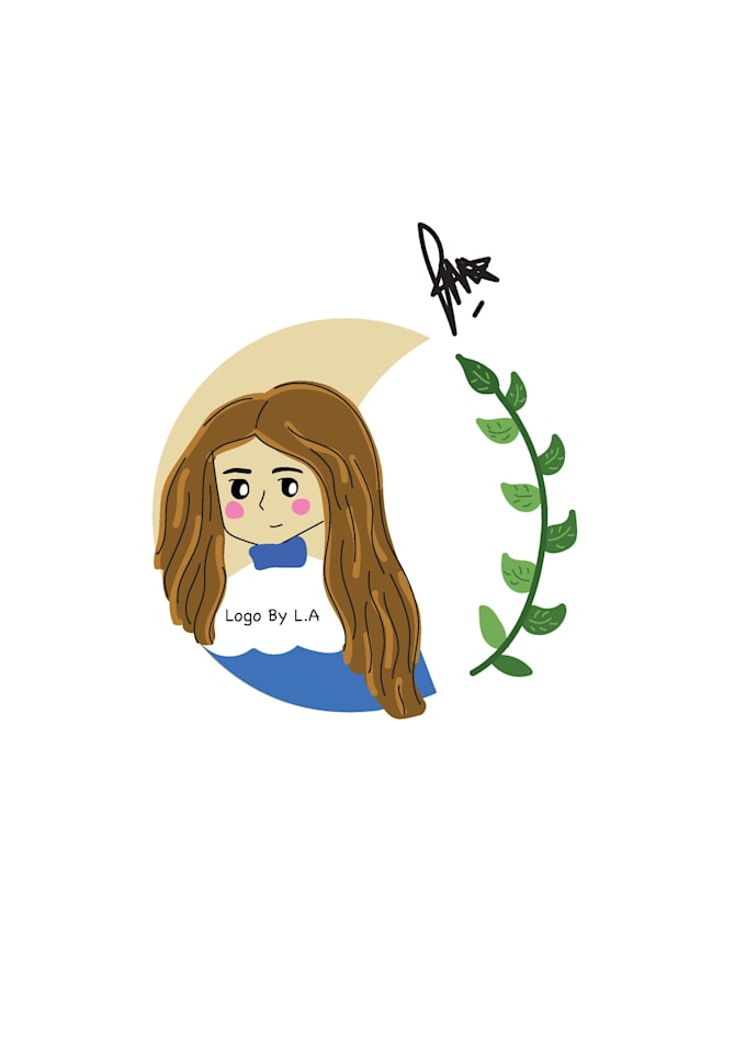 Freestyle cartoon for logo and tote bag designs by Alamandaluna | Fiverr