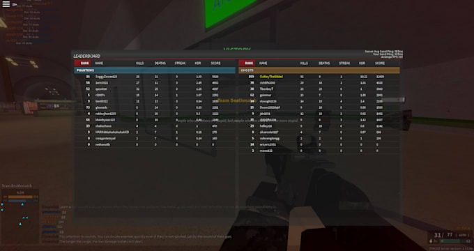 Teach you how to play phantom forces like a pro by Oakleythegilded | Fiverr