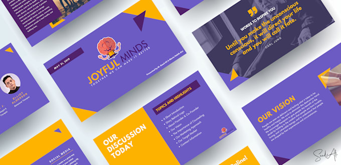 Create aesthetic powerpoint presentation design by Saadali97 | Fiverr