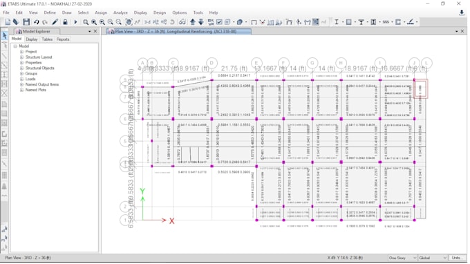 Do structural analysis residential building as per bnbc 2020 code by ...