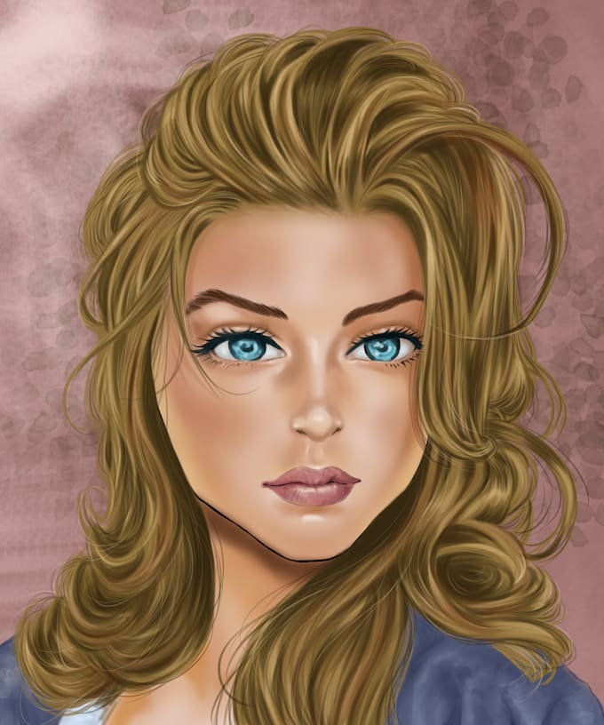 Draw your realistic photo or singer and manga by Wingtart | Fiverr