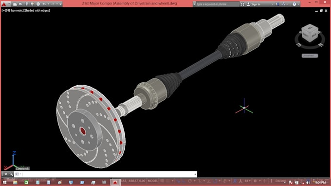 Design 2d and 3d mechanical parts drawings in autocad by Make_it ...