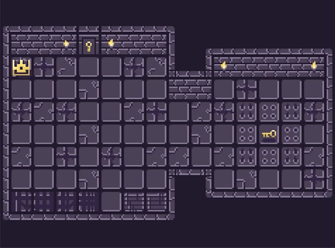 Make your game pixel art dungeon tilesets by Expositive | Fiverr