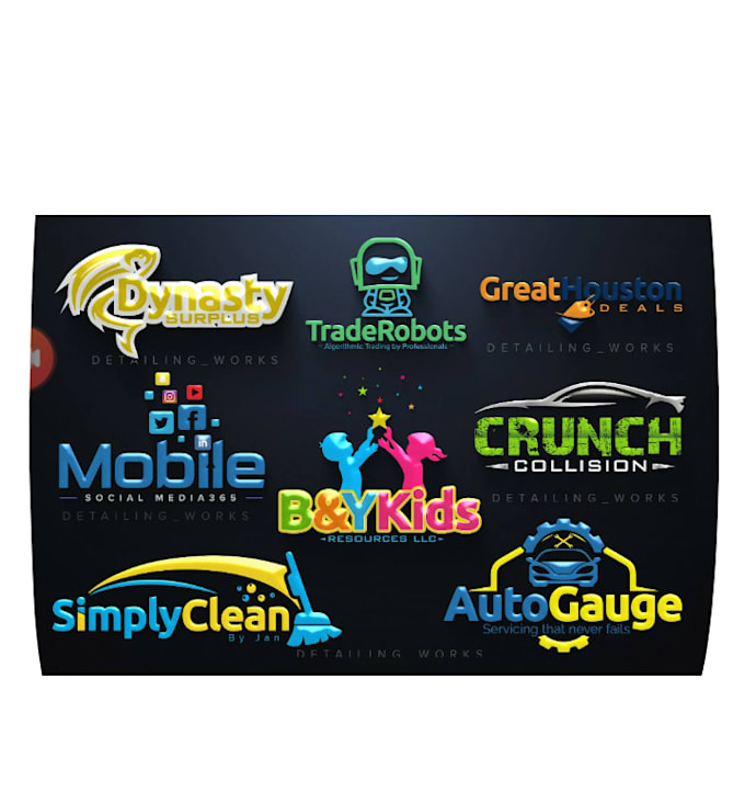 Design professional 2d 3d custom logo and unique concepts by ...